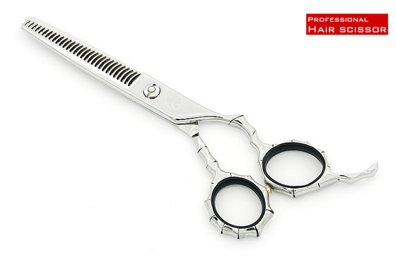 Two Piece Welded 6 Inch Thinning Hair Scissors With 27 Teeth