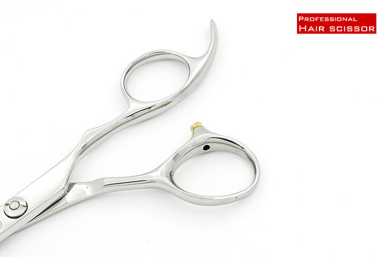 Fine Japanese Steel Hair Cutting Scissors Barbers , Slim Design