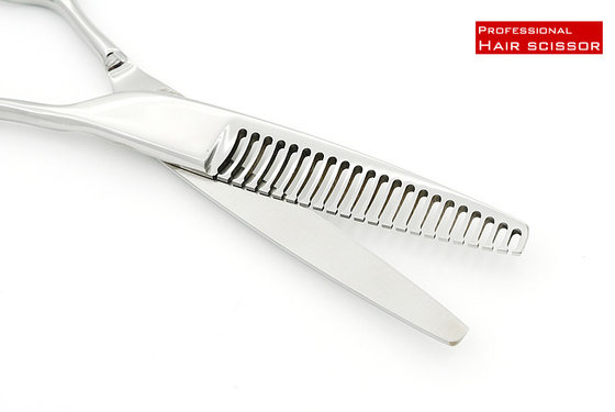 440C Japanese Stainless Steel Sharp Hair Thin Scissors In Silver
