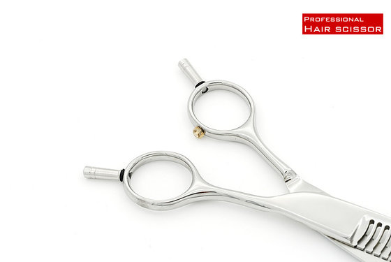 440C Japanese Stainless Steel Sharp Hair Thin Scissors In Silver