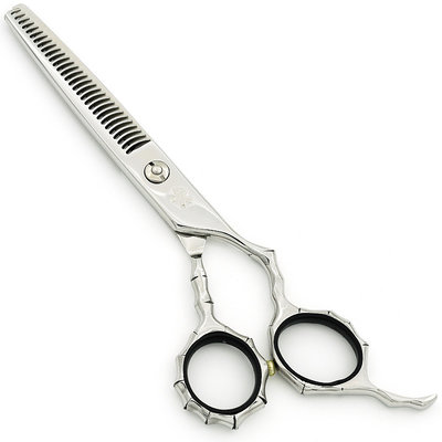 Two Piece Welded 6 Inch Thinning Hair Scissors With 27 Teeth