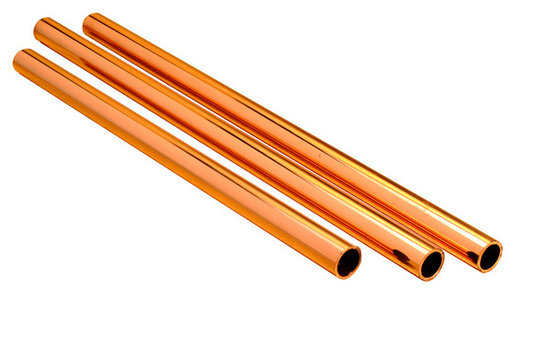 8mm Thin Wall Copper Tube , ASTM B306 Water Cooling Copper Tubing