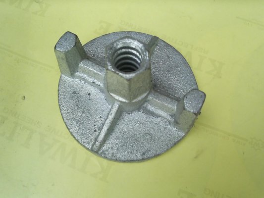Customized Casting Iron Scaffolding Part Anchor Plate Or Tie Rod Nut  For Formwork Systerm