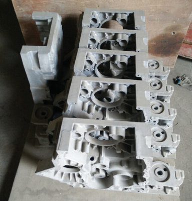 A360 , A380 Aluminium Diecasting Car Auto Engine House Chrome Plating ,  Painting