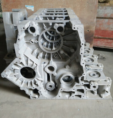 A360 , A380 Aluminium Diecasting Car Auto Engine House Chrome Plating ,  Painting