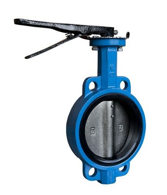 Custom Ductile Cast Iron Lug And Wafer Type Butterfly Valve DN40 - DN600