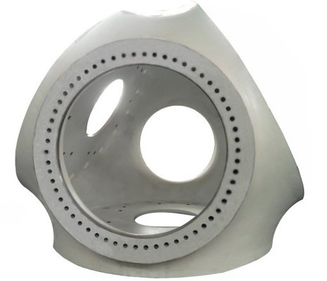 ASME DIN JIS Casting Iron Wind Turbine Hub Galvanized Max 55T