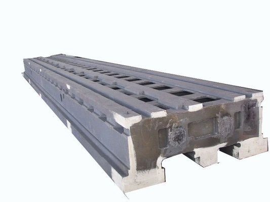 FC300 , GG30 , No.45 , HT300 Grey Iron Casting Machine Tool Bed Shot Blasting , Painting