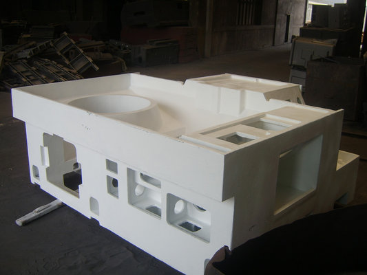 FC300 , GG30 , No.45 , HT300 Grey Iron Casting Machine Tool Bed Shot Blasting , Painting