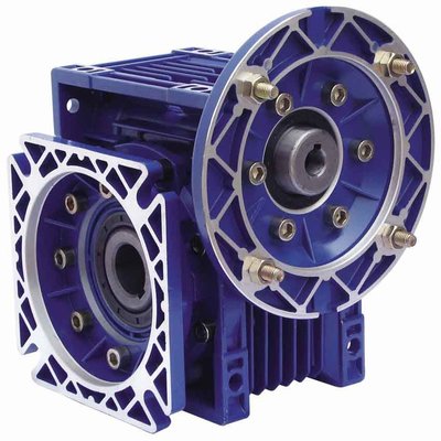 Die Cast Aluminum Alloy NMRV 025-150 Worm Speed Reducer For Industry