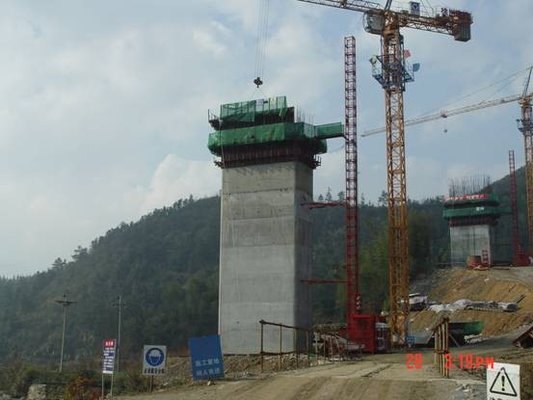 High building Steel auto climbing formwork system For Vertical Wall and Arced Wall