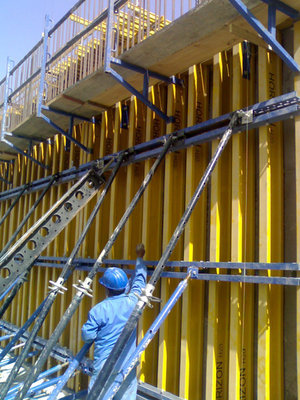 Custom High Security Civil Formwork  , Structure concrete wall formwork