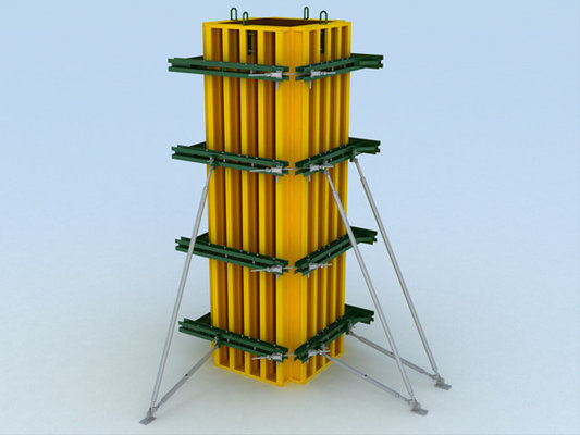 H20 Timber Beam Formwork for Rectangle , Square Concrete Column Formwork