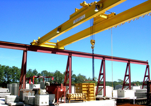 Indoor Double Girder Gantry Crane , bridge overhead crane Lifting  0.25 - 20ton