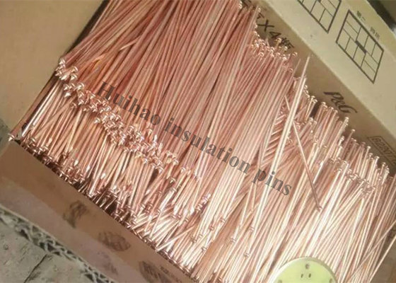 3mm Carbon Steel Capacitor Discharge ( CD ) Weld Pins With Copper Coating Or Zinc Coating