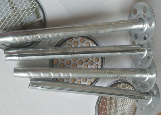 8mm x 110mm Galvanized Steel Metal Insulation Fixings With 35mm Washers
