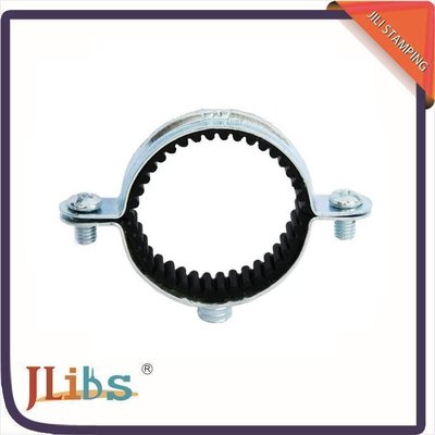 Metal Pipe Clips Single Vertical Pipe Lifting Clamp Electro Zinc Plated Suface