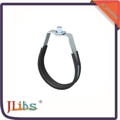 Steel Springier Hanging Pipe Clamps Stand Off Pipe Clips Swivel Loop Shape