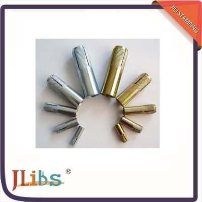 Internally Threaded M10 M12 Drop In Anchor Blue White Zinc Plated Anti Corrosion