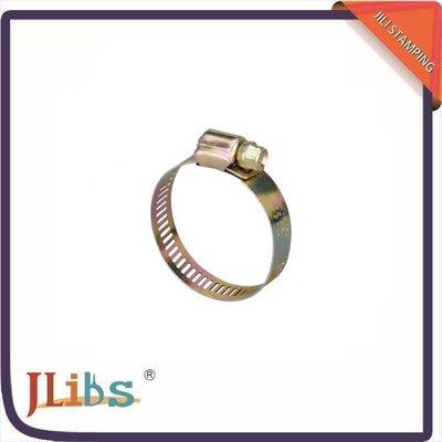 Carbon Steel Single Ear Pipe Clamp , Worm Gear Pipe Clamp ISO9001 Certification