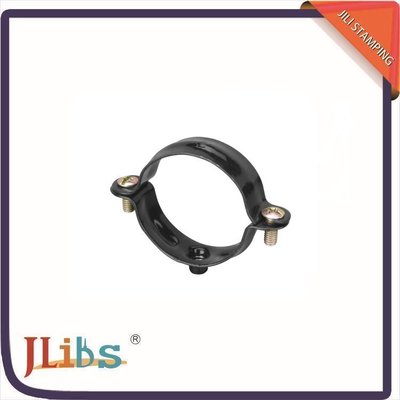 Heavy Duty Adjustable Wall Clamps For Pipes , Split Ring Pipe Clamp Anti Corrosion
