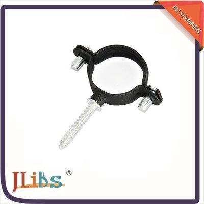 Suspension Metal Gas Pipe Clamp Round Pipe Brackets 1.2mm Thickness