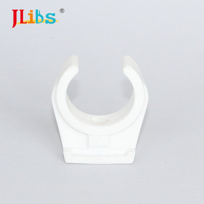 Professional Durable Single Ring Plastic Pipe Clamps , PVC Pipe Saddle Clamps