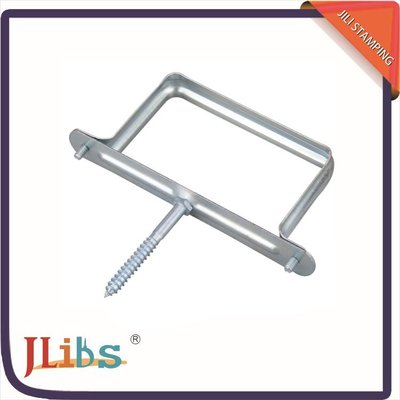 Hydraulic Tube Clamp Support For Vertical Pipe , Square Pipe Clamp Wall Mount