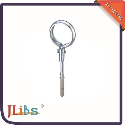 F Welded Quick Release Pipe Clamp High Performance With Screw / Plastic Anchor