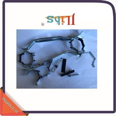 Iron Sheet Hanging Pipe Clamps , Pipe Fastener Bracket For R588 Suporte Metalico
