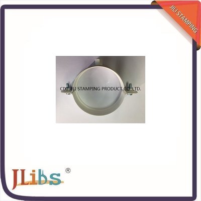 Hexagonal Side Screws M6 Metal Pipe Clips , M8 Down Pipe Clamps