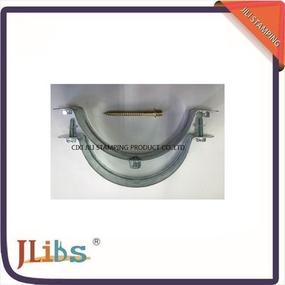 Professional M8 Galvanized Pipe Clamps With Multicolor Pleated