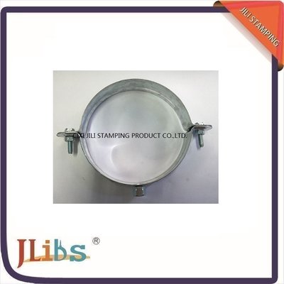 Galvanized Pipe Clamps M7 / M8 Lighter Pipe Clamps Without Coating
