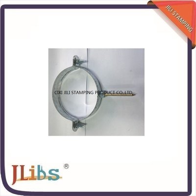 M7 / M8 Carbon Steel Galvanised Pipe Clamps / Pipe Hanging Clamp