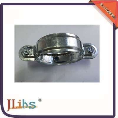 Galvanized Stee M7 / M8 Pipe Clamp Fittings , Thinckness 0.7-1.2mm
