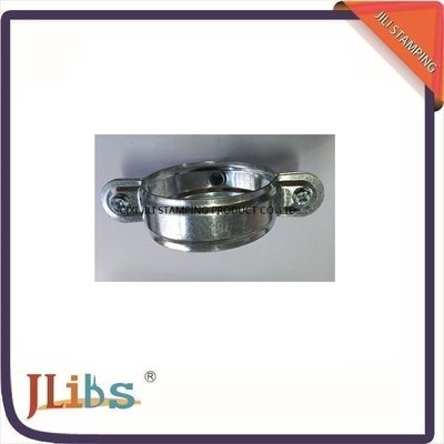 Custom PVC Coating Galvanised Steel Pipe Clamps With Riveted Nut