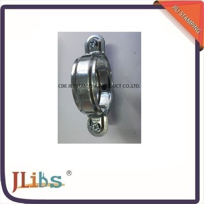 Custom PVC Coating Galvanised Steel Pipe Clamps With Riveted Nut