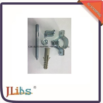 CNC Lathes Grinding / Milling Steel Pipe Clamps  Fitting With Blacking Polishing