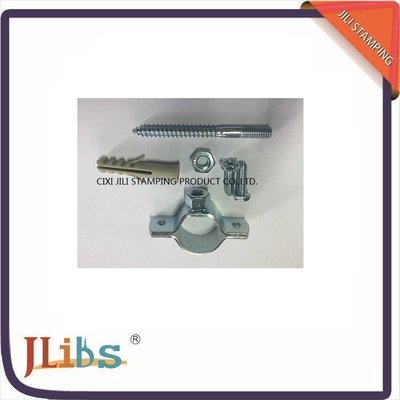 CNC Lathes Grinding / Milling Steel Pipe Clamps  Fitting With Blacking Polishing