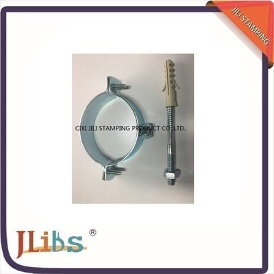1/2“ 3/4“ 1” Carbon Steel Hanging Pipe Clamps With Plastic Anchor