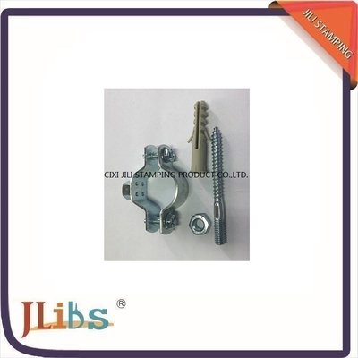 Zinc Galvanized M8 M10 Nut Pipe Hanging Brackets With Nut Screw