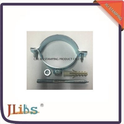 Zinc Galvanized M8 M10 Nut Pipe Hanging Brackets With Nut Screw