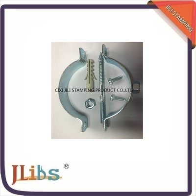 Carbon Steel Welding Hanging Pipe Clamps With Nut Screw , Width 20mm