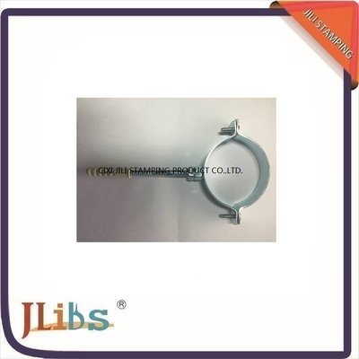 G Type Gas Pipe Clips Carbon Steel St12 Material Welding Size 22mm - 200mm