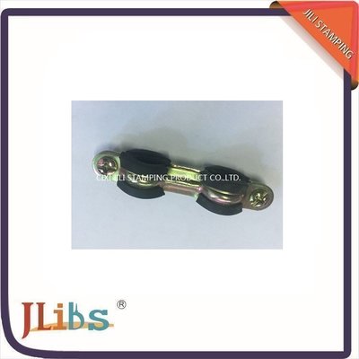 Zinc plated Hot galvanized Spring steel / Alloy steel / Brass Pipe Clamps