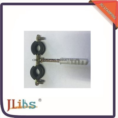 Zinc plated Hot galvanized Spring steel / Alloy steel / Brass Pipe Clamps