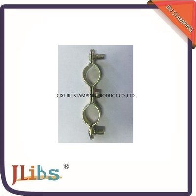 1.0mm 2 Pipe Clamp Galvanized Pipe Clamp Fittings M6x20 Screw