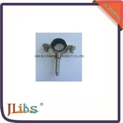 6mm-63mm Size Single Clamp On Pipe Fittings M7 With EPDM Rubber Yellow Zinc Galvanize
