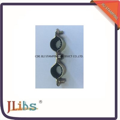Double M7 Withinner EPDM Rubber With Screw  Wall Mount Pipe Hanger Clamp