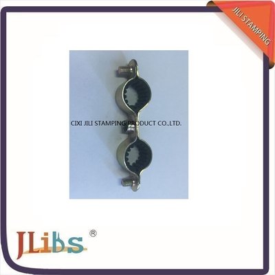 Double M7 Withinner EPDM Rubber With Screw  Wall Mount Pipe Hanger Clamp
